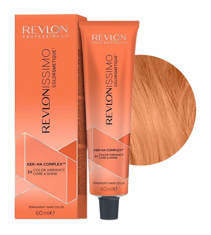 Revlon Professional Colorsmetique Ker-HA complex краска для волос, 8.04 светлый блондин естественно медный, 60 мл