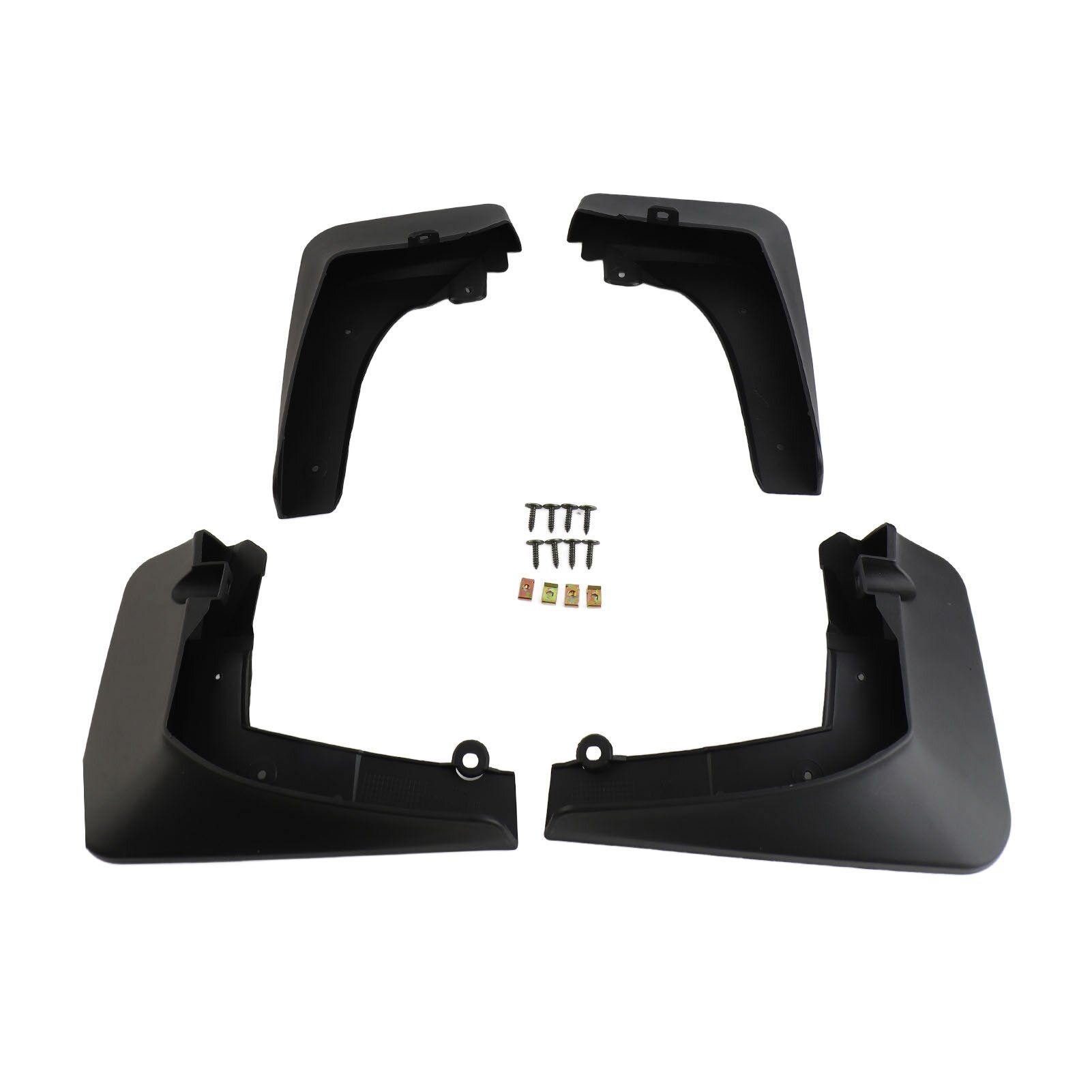 4 шт. Защитные брызговики для автомобиля, ударопрочные, прочные, черные, для передних и задних колес BMW X5 M Sport G05 2019-2023 годов выпуска.