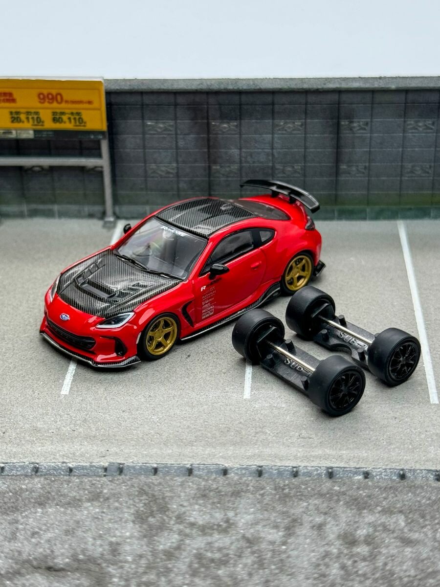CM Model 1:64 Subaru BRZ Varis ARISING-1 Легковая модель автомобиля