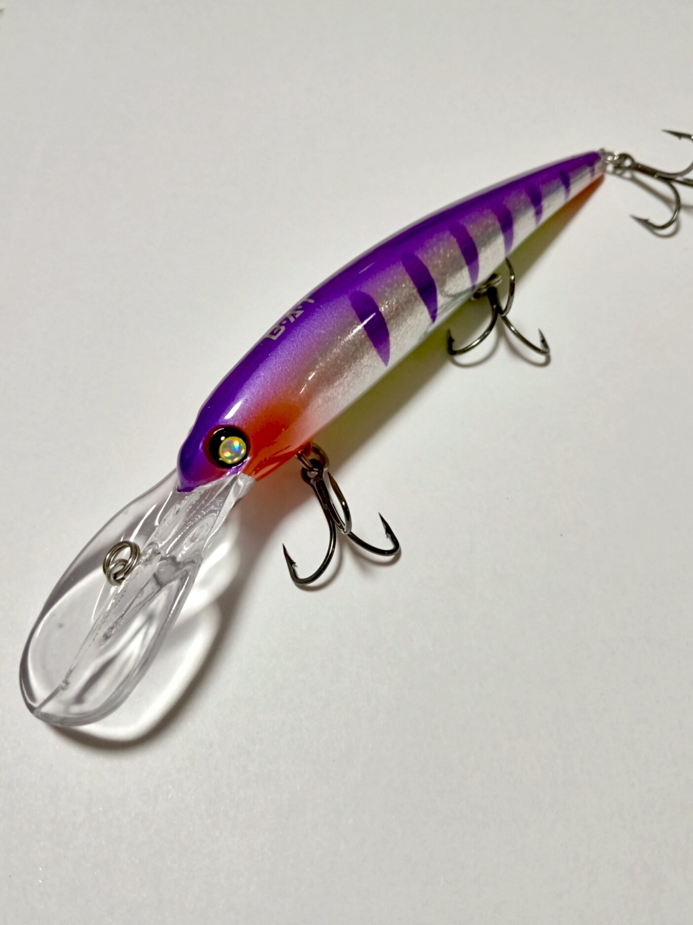 Воблер троллинговый BAT JOBEN 120мм, 19 гр, заглубление 0-8 м, на щуку, судака и сома