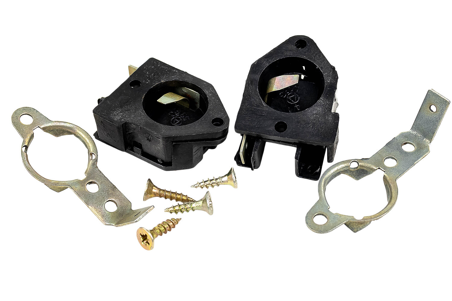 Ремкомплекты патронов фонарей подсветки заднего номера, 2 шт на ВАЗ 2101-2106