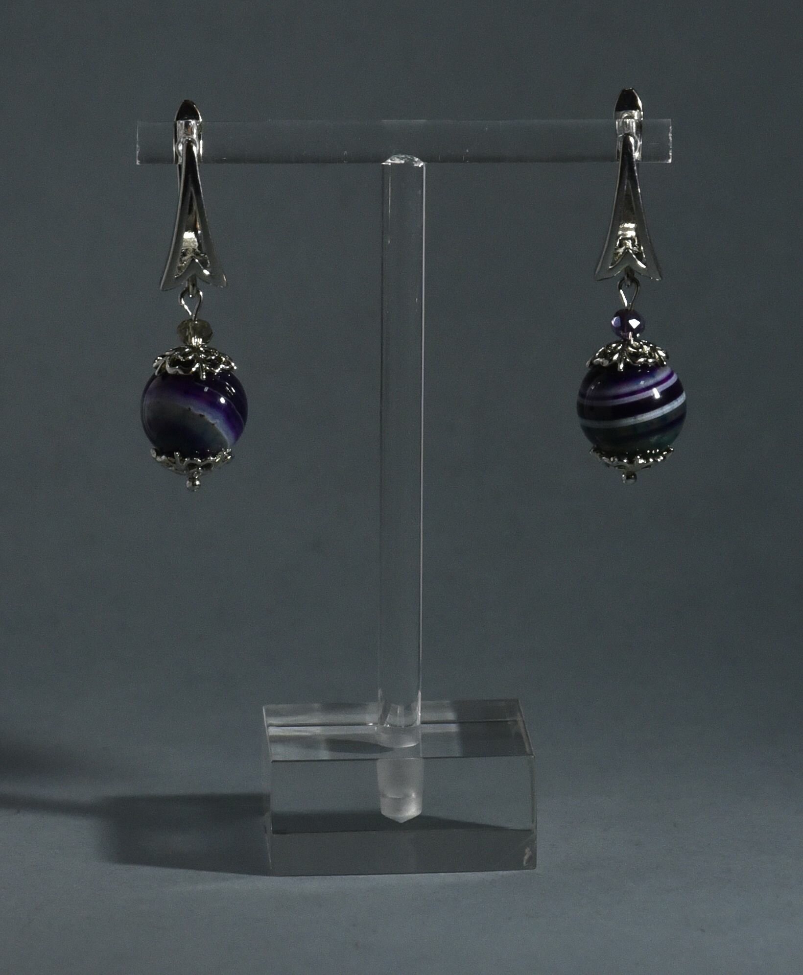 Серьги, металл