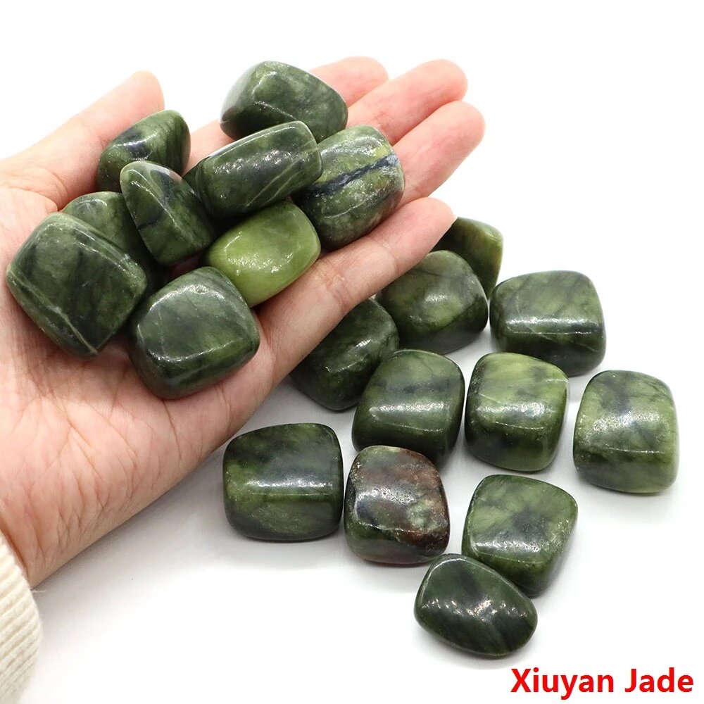 Хрустальный камень Аметист Изумрудный, 1 pc, Xiuyan Jade