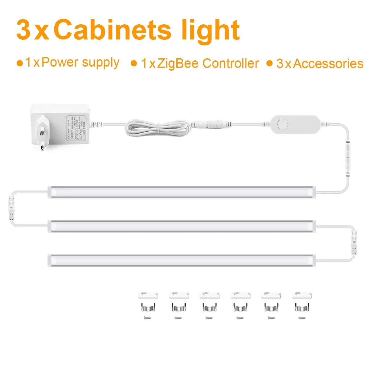 Светодиодная подсветка шкафов Gyarfas Zigbee, 3 шт.