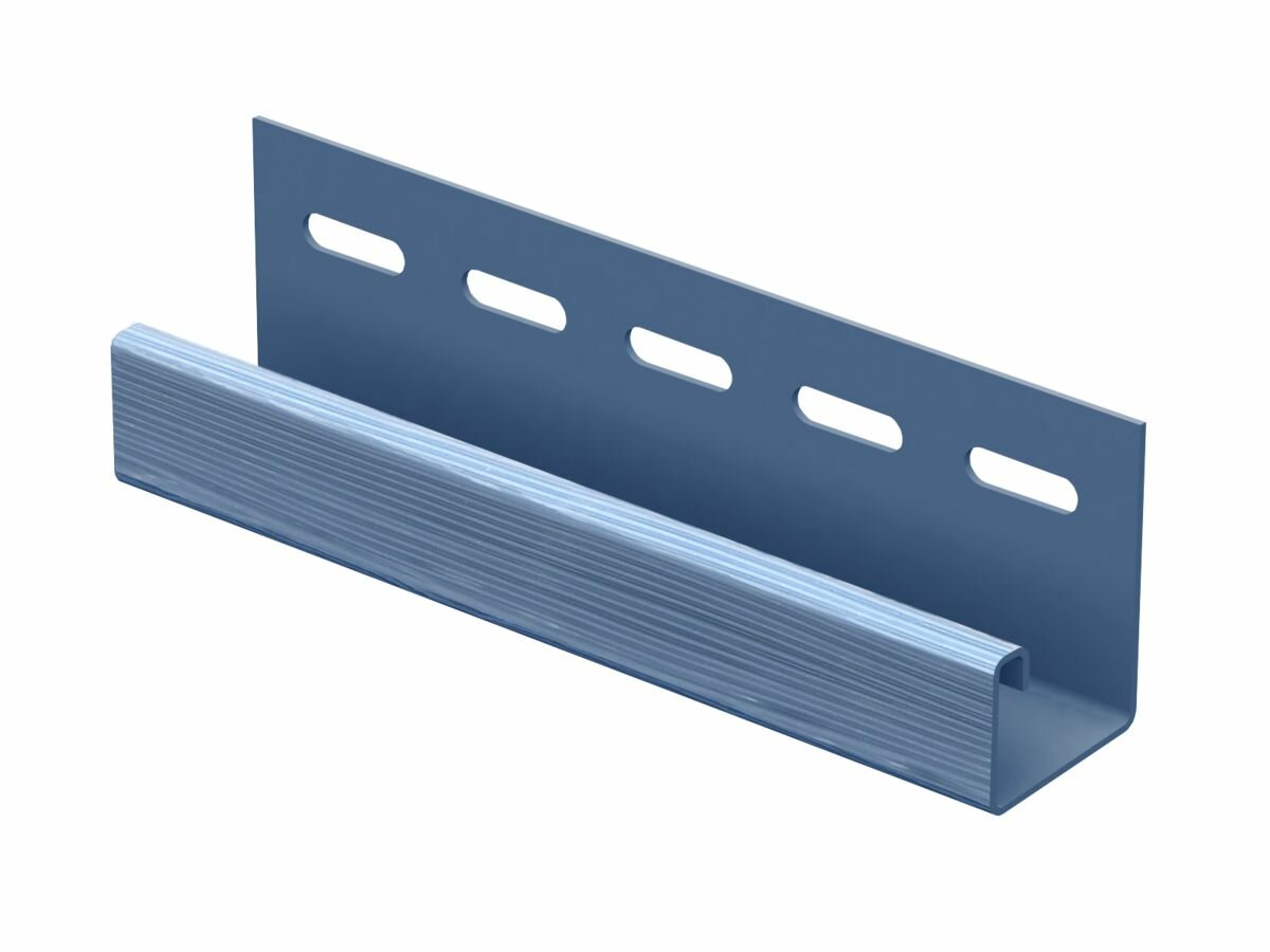 Ю-пласт J-планка (j-профиль), Хокла колор голубика, 1 шт