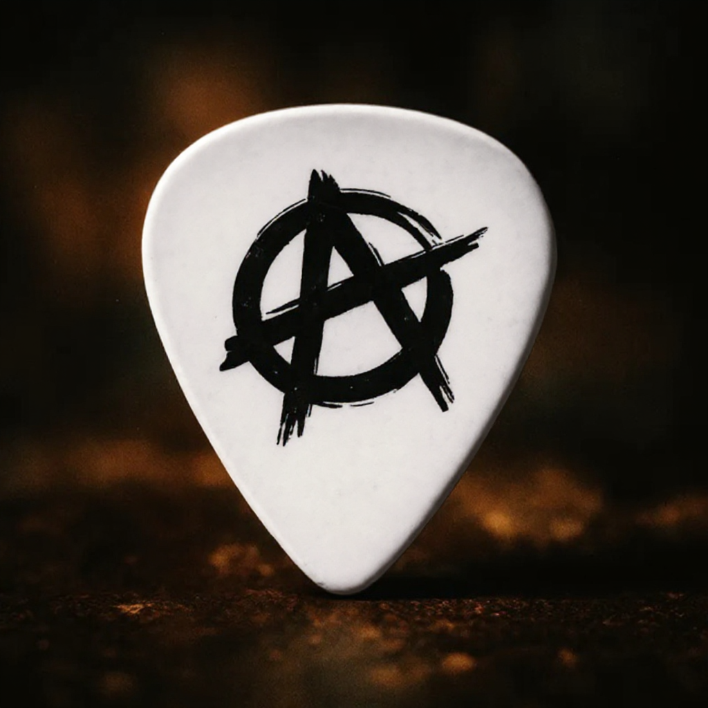 Набор медиаторов "Анархия", толщина 0.96 мм, 3 штуки, целлулоидный