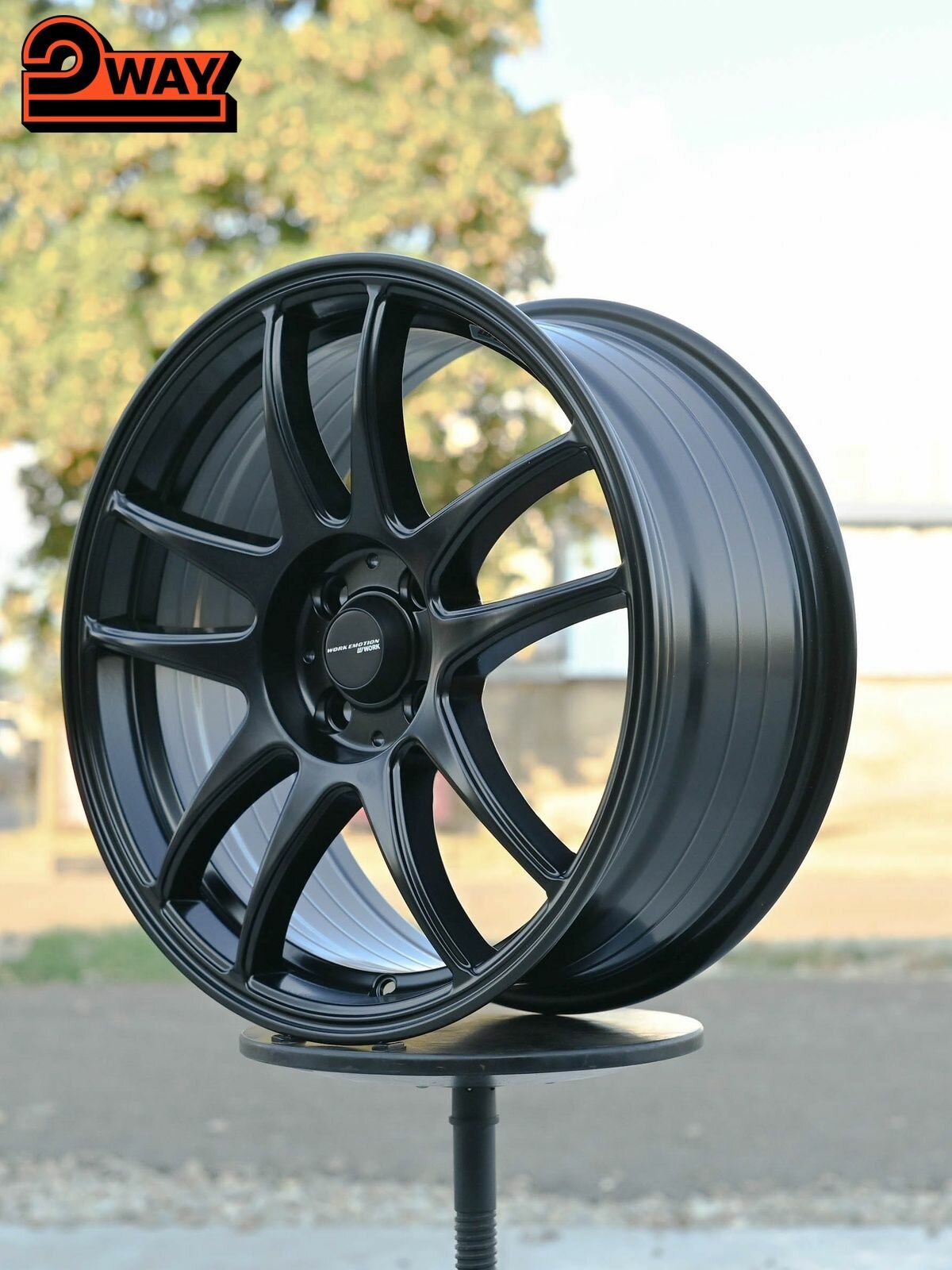 Диски Taigiro "Work CR-Kai", литые, черные, R17, ET40, 4x100