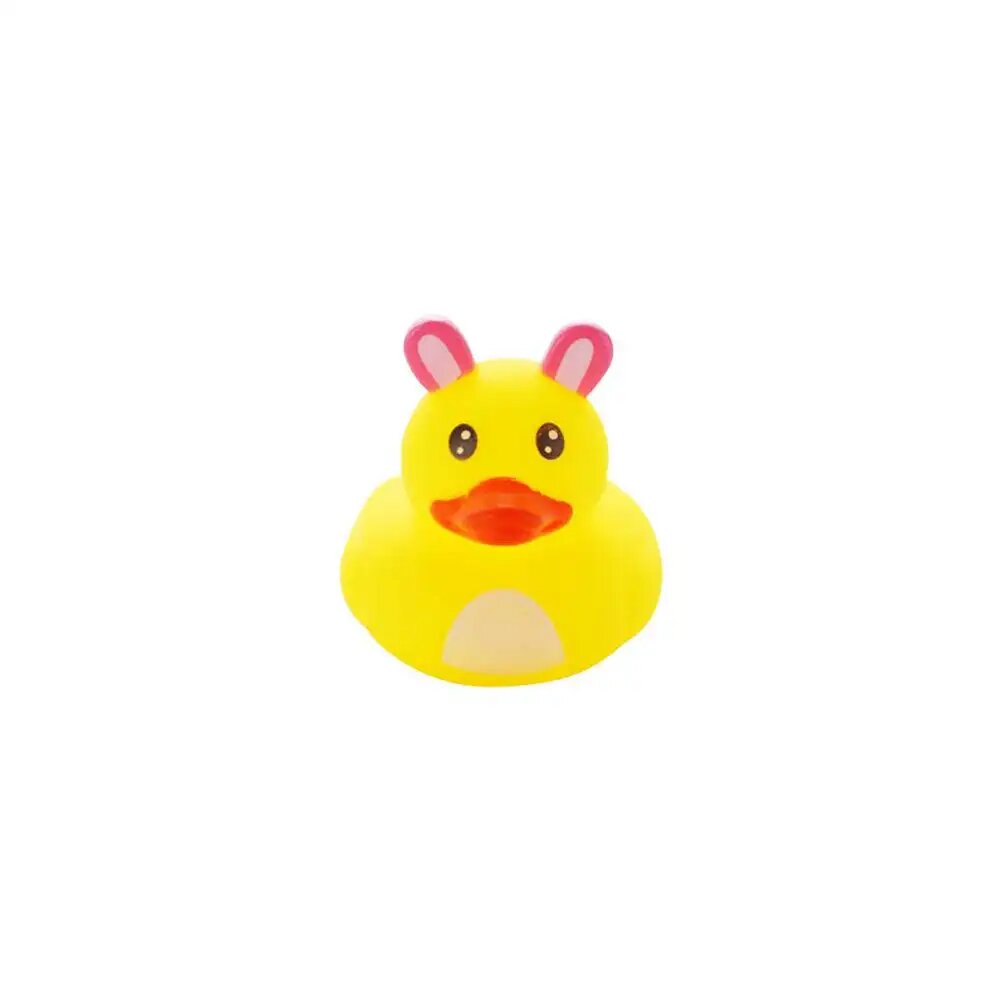 1 шт, детская резиновая игрушка «утки», Rabbit Head Duck, Унисекс