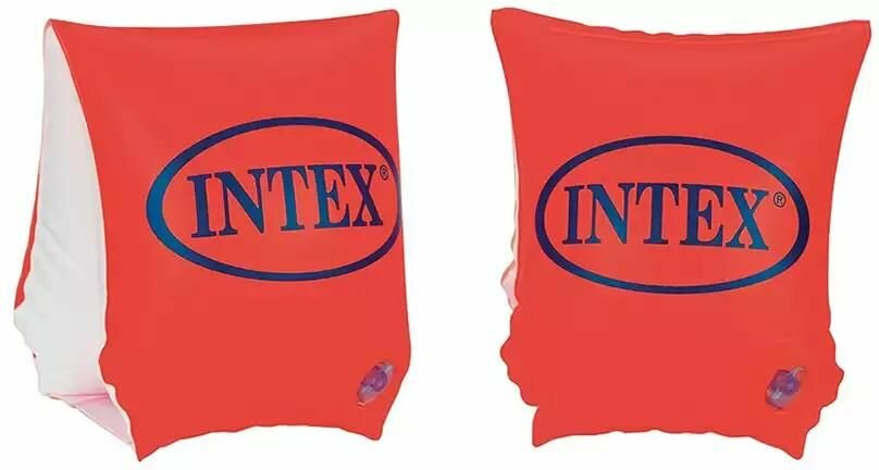 Нарукавники надувные Intex "Дэлюкс" размер 23х15 см, от 3 лет