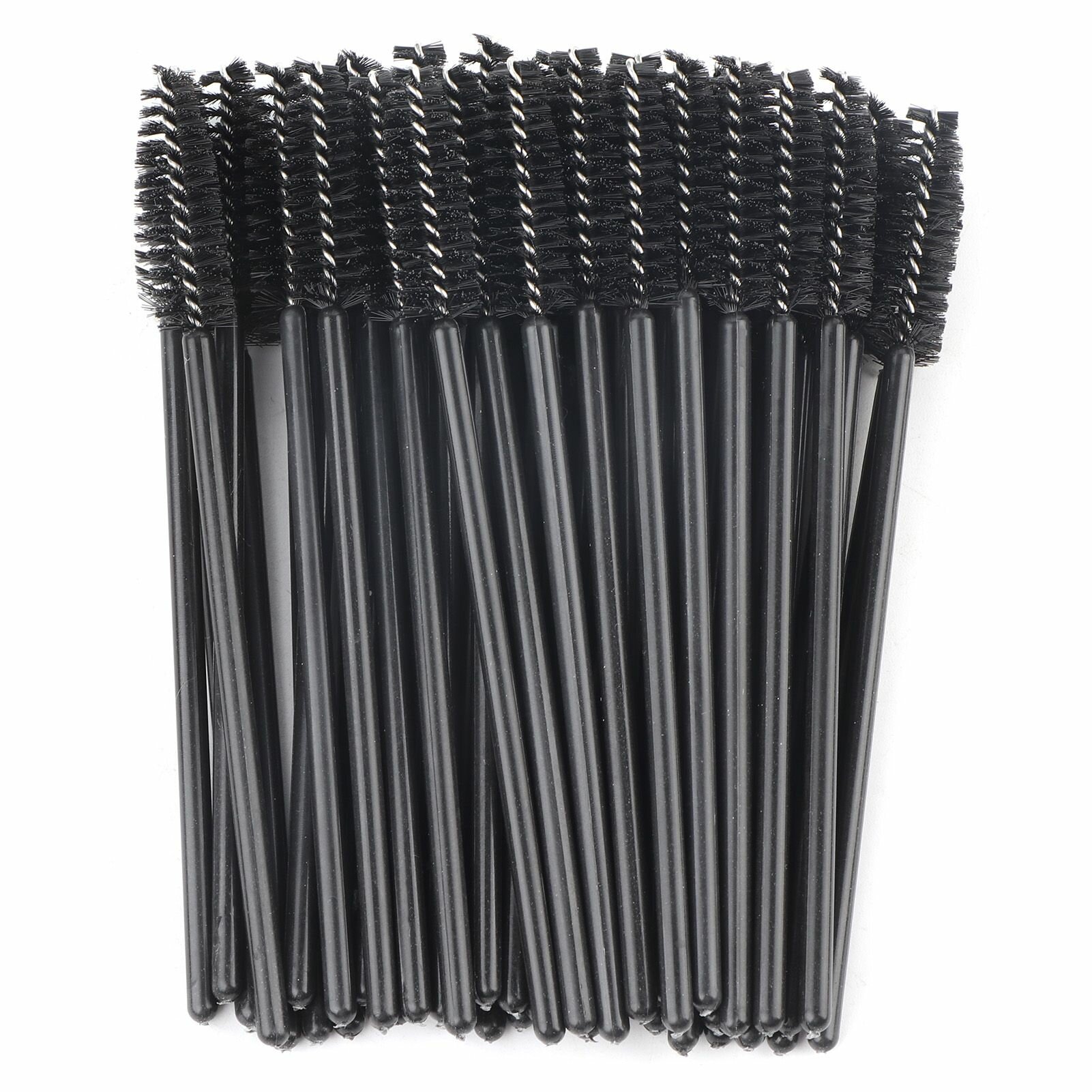 Черная одноразовая кисть для ресниц, палочки для туши, набор аппликаторов для макияжа, кисть для ресниц для нанесения туши, дорожный размер