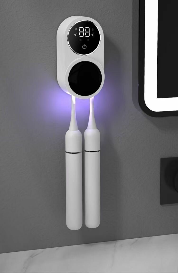 Смарт - контейнер для дезинфекции зубных щеток с функцией автоматического открывания и закрывания