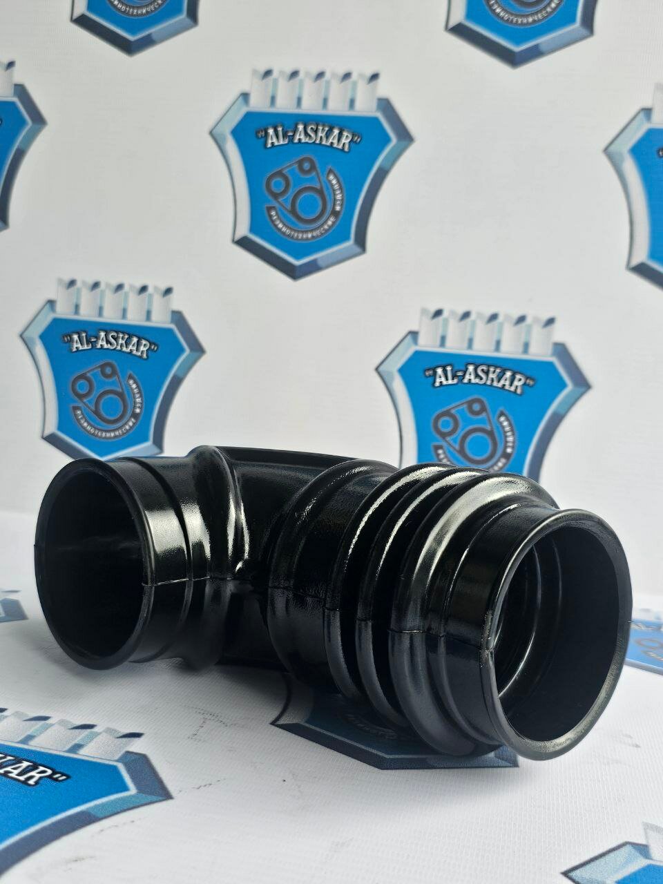 Гофра ДМРВ-2705 для автомобилей Газель Соболь, черная, 1 шт.