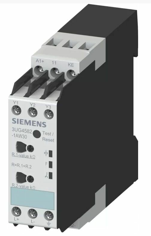 Реле контроля изоляции для незаземленных сетей Siemens арт. 3UG4582-1AW30