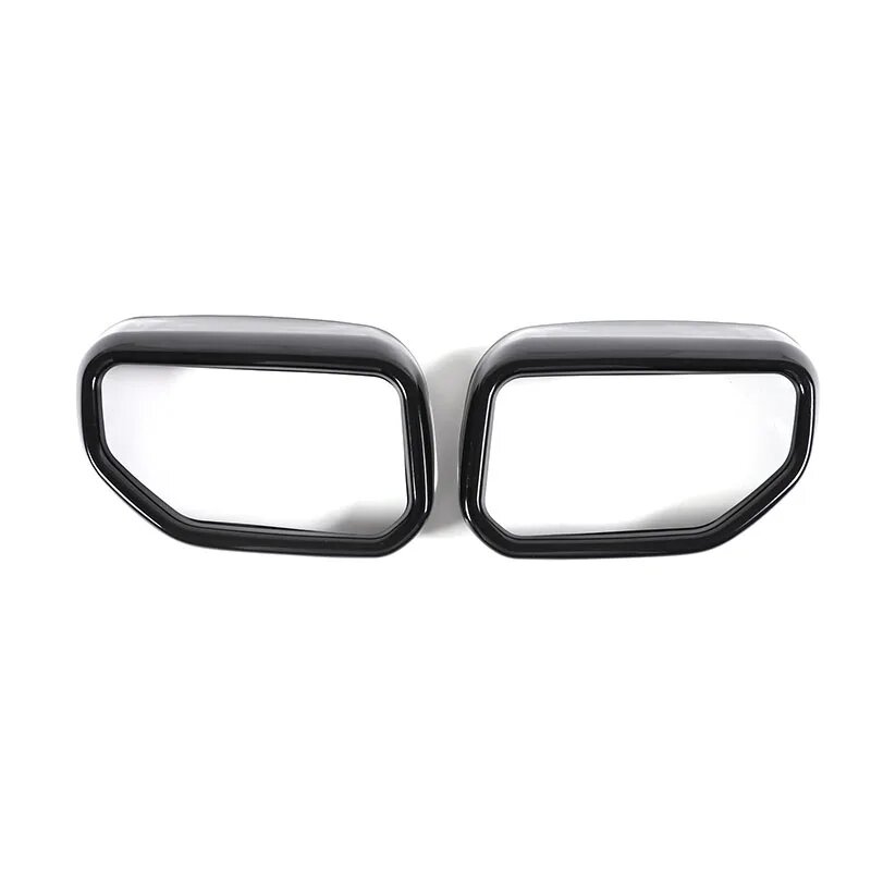 Для BMW X3 G01 X4 G02 2022-2025 автомобильный Стайлинг из нержавеющей стали хвостовой глушитель выхлопная труба выходная крышка отделка внешние аксессуары, Gloss Black