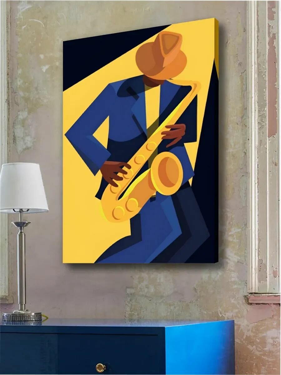 Картина Наклоненная мелодия модульная 30х40см 1шт.