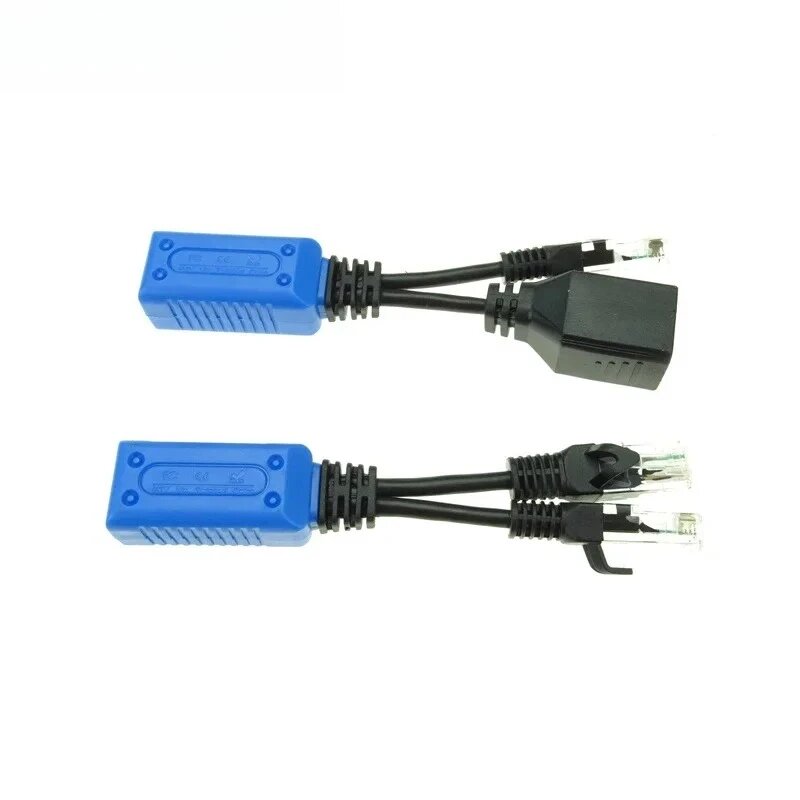 RJ45 сплиттер-комбинатор uPOE кабель 2 пары