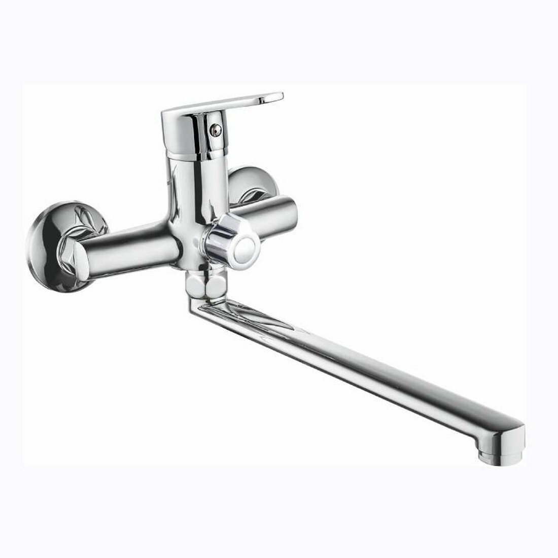 Смеситель Voda "Level" LV 31, для ванны, латунь, поворотный излив, 300 мм