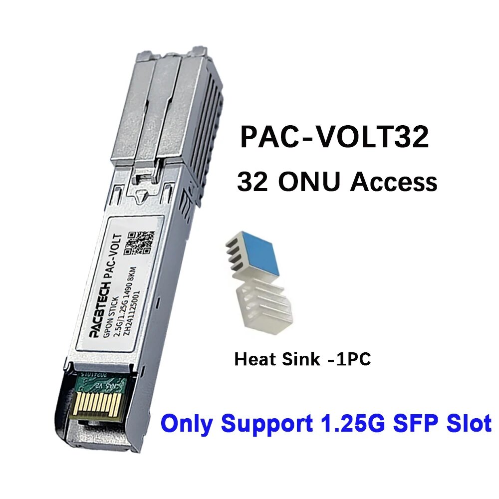 PACBTECH PAC-VOLT16 1Портовый GPON ONU 1.25G OLT SFP -32