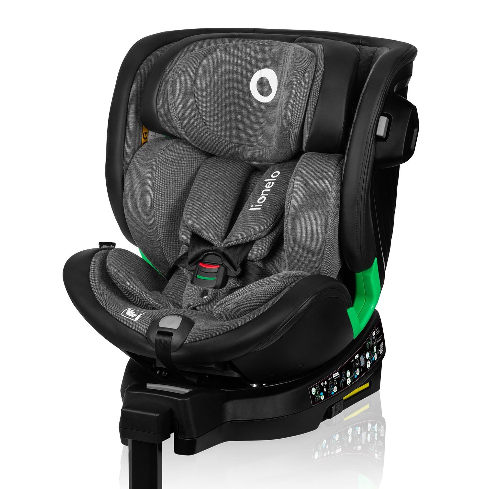 Автокресло Lionelo Harmony, i-Size, бамбук, 5 положений наклона спинки, до 36 кг