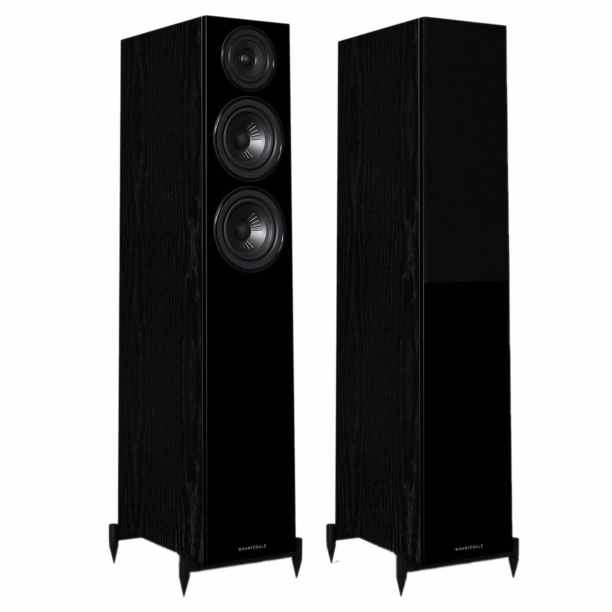 Напольная акустическая система Wharfedale Diamond 12.3 (черный)