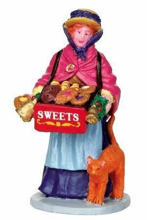 Фигурка 'Сладости от фрау Хайде', полистоун, 7 см, LEMAX 42254-lemax