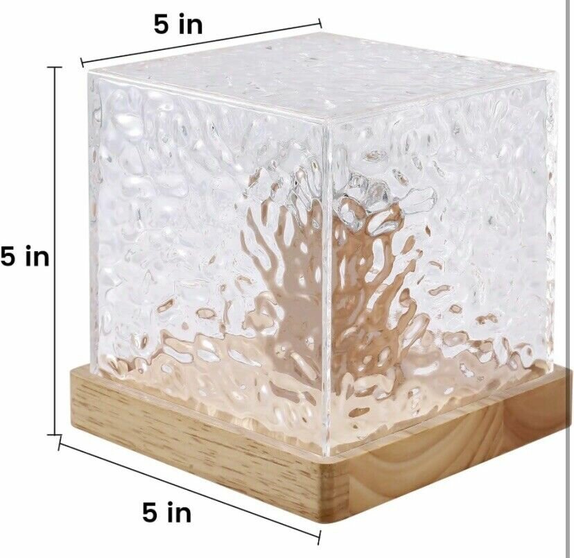 Настольная лампа-проектор Galaxy с сенсорным светом «Океанские волны» для спальни, светодиодный ночник с дистанционным управлением, рассеянное освещение