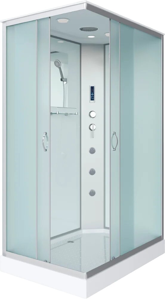 Душевая кабина Niagara Classic NG-43185-14QF 110х80 см, с гидромассажем и пультом управления