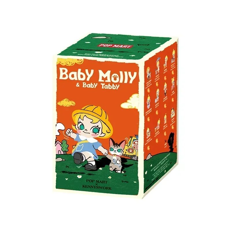 POP MART Baby Molly & Baby Tabby Series Blind Box 1 Blind Box