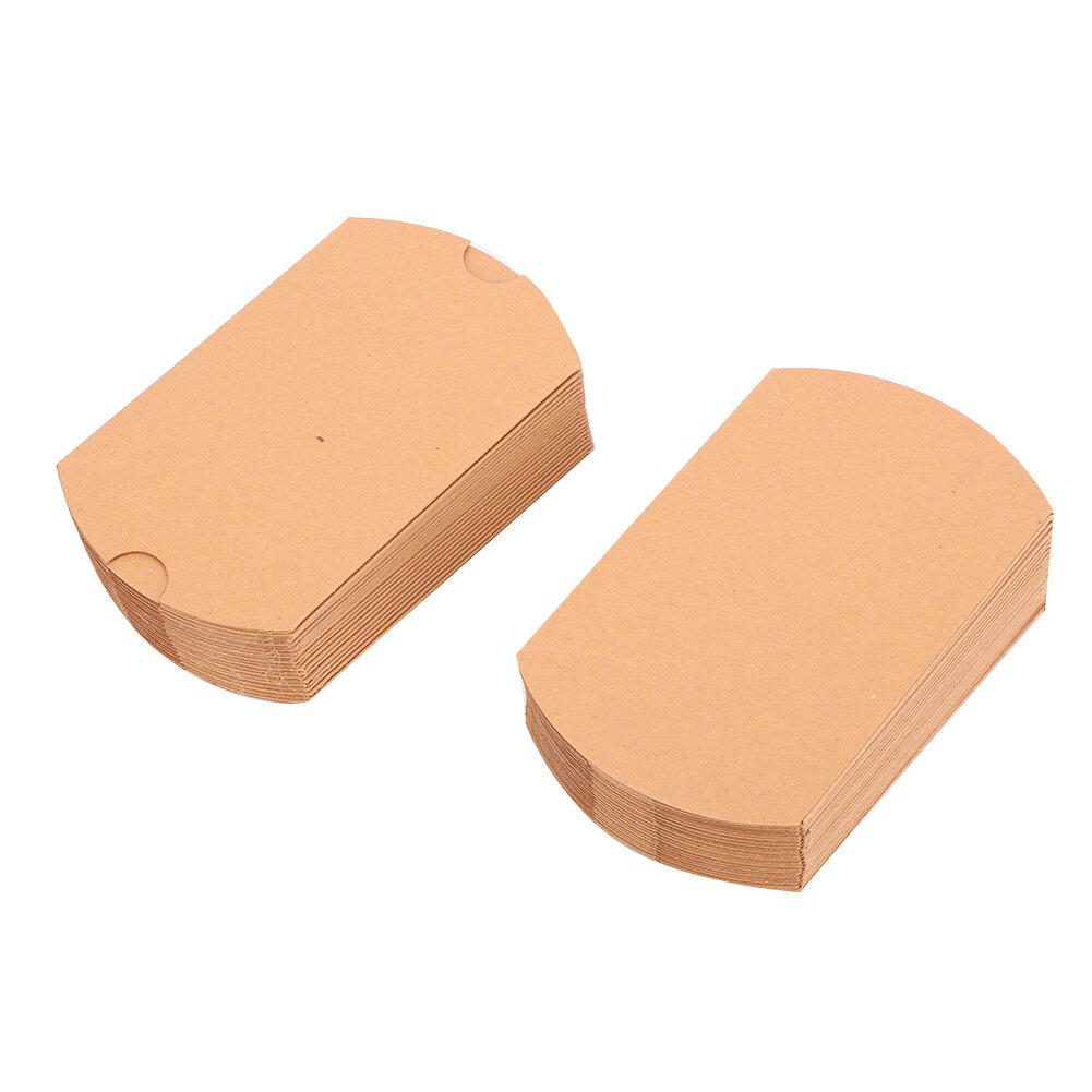 50pcs Cute Paper Pillow Candy Box Wedding Gift Party Birthday Supply