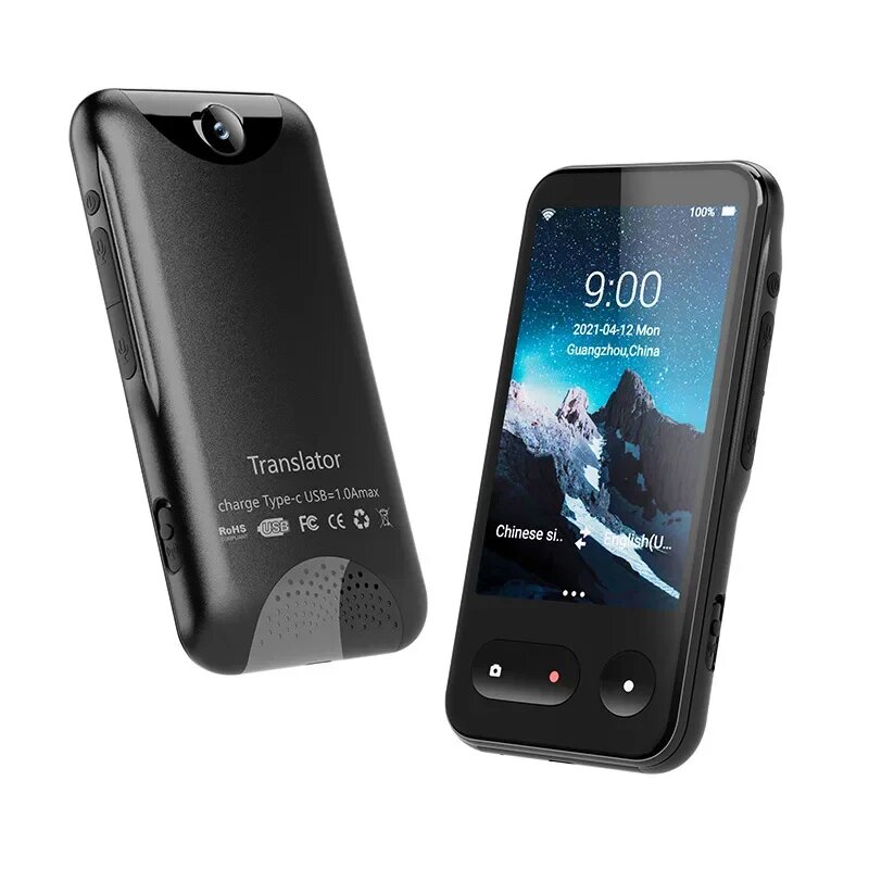 Интеллектуальный голосовой переводчик T7, обновленный переводчик 4G, фотографический перевод, запись, перевод, WIFI-переводчик