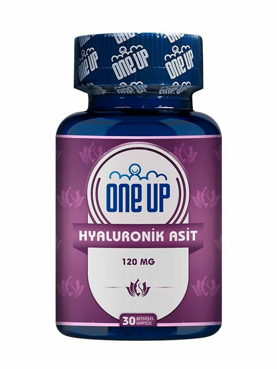 Гиалуроновая кислота 120мг, 30 растительных капсул, Турция