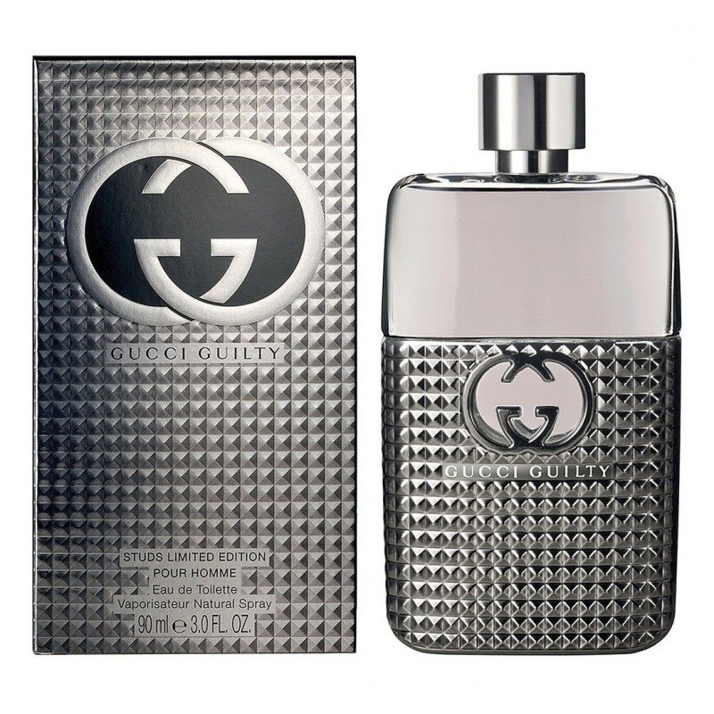 Туалетная вода для мужчин Gucci Guilty Studs Pour Homme 90 мл / Духи Гуччи Гилти Студс Мужские