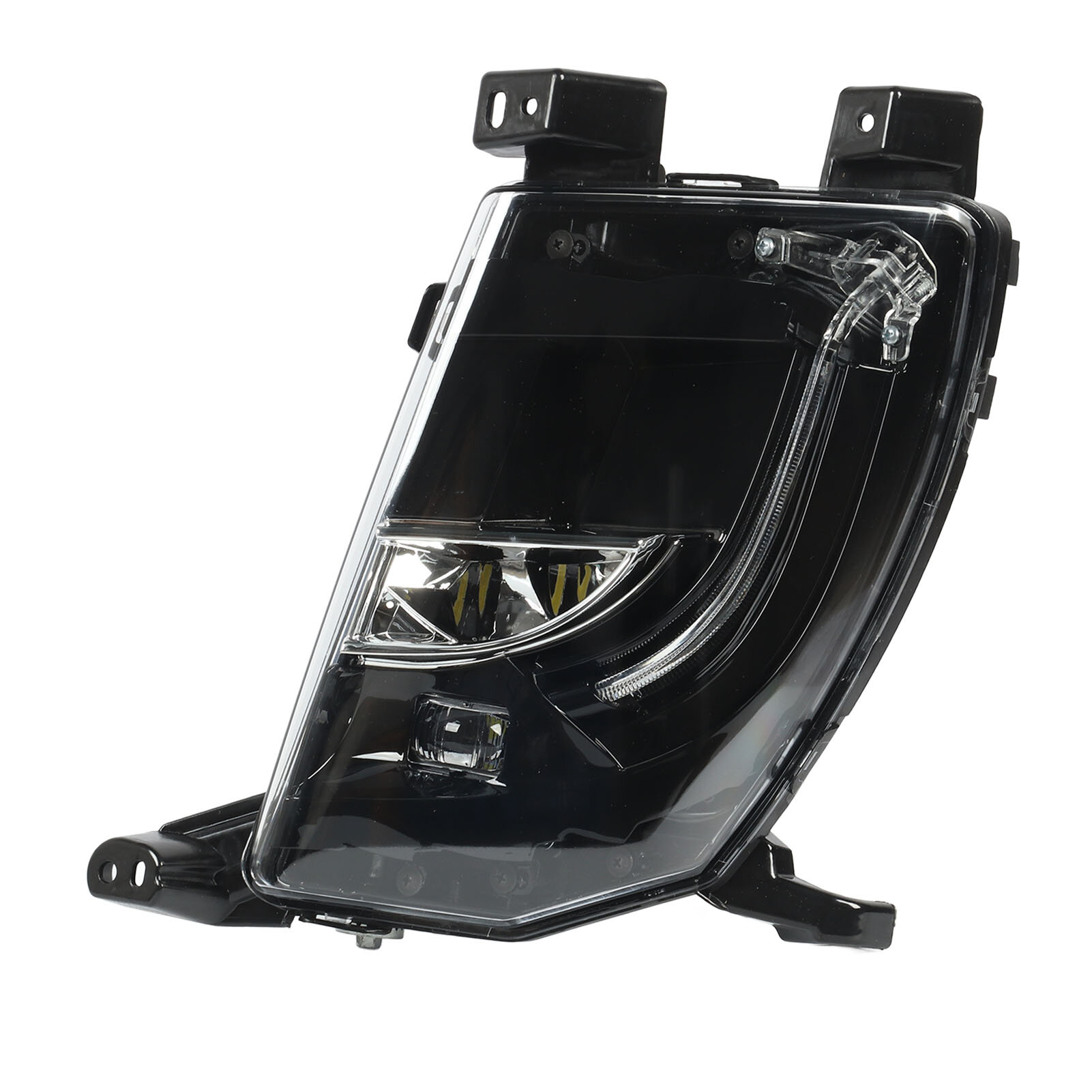 Светодиодная противотуманная фара, высокая яркость, для Tesla Model S 2012-2016, левая, 6005915-00-E