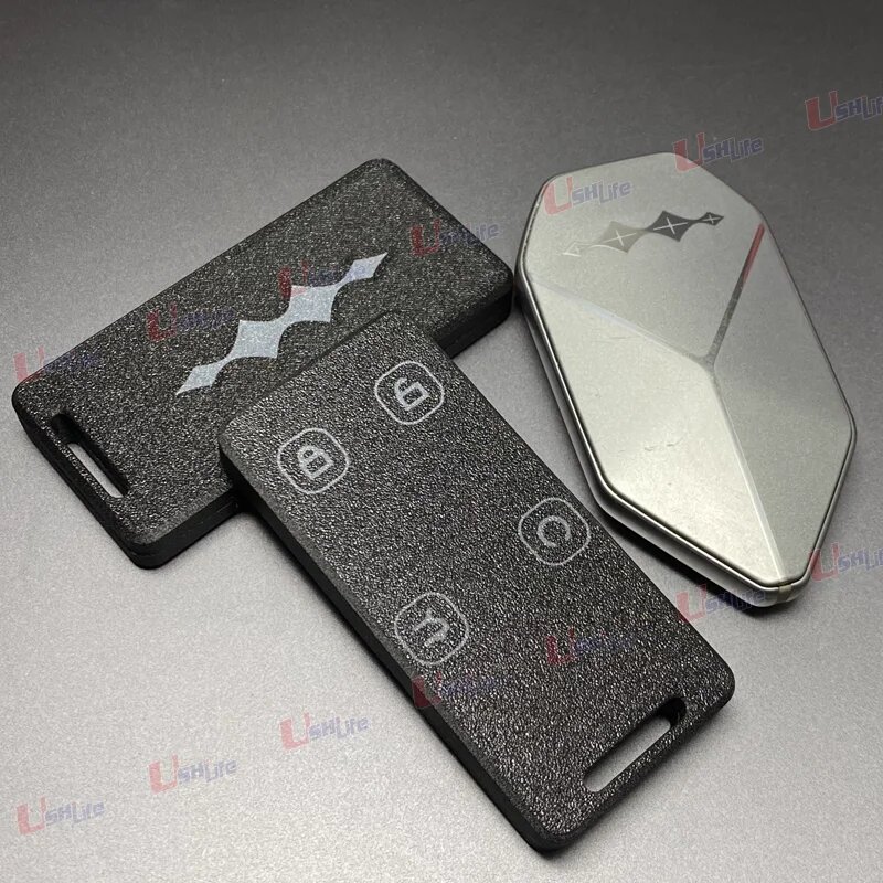 Для BYD Formula Leopard 5 Leopard 8 Титан 3 2024 2025 Ключ Автомобильный Пульт Дистанционного Управления Блок Ключей Модифицированный Корпус Автомобильные Аксессуары серый