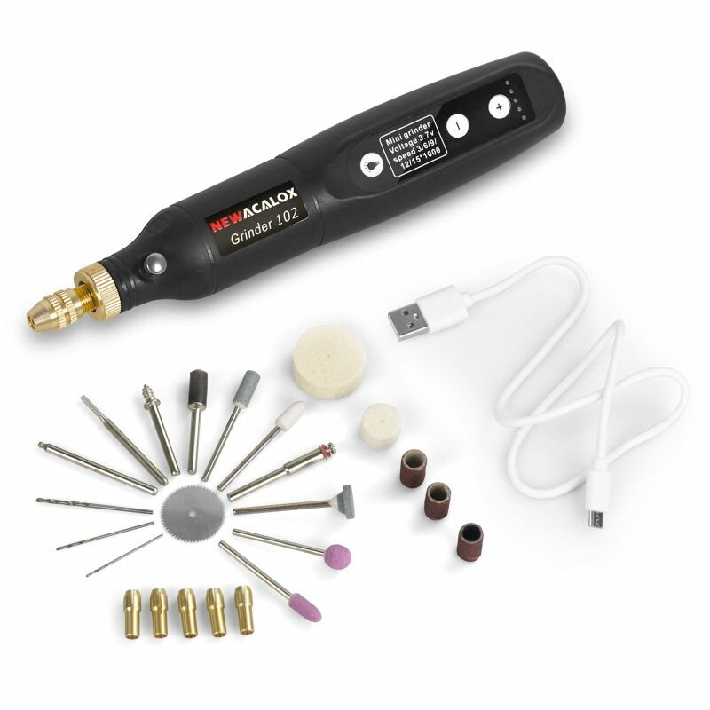 Гравер Аккумуляторный С Насадками