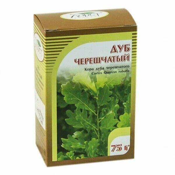 Травяной сбор Хорст 100 % кора дуба черешчатого, 75 г