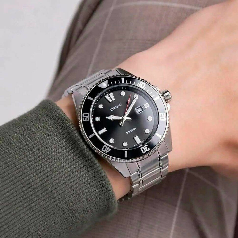 Наручные часы CASIO, серебристый — фото 1