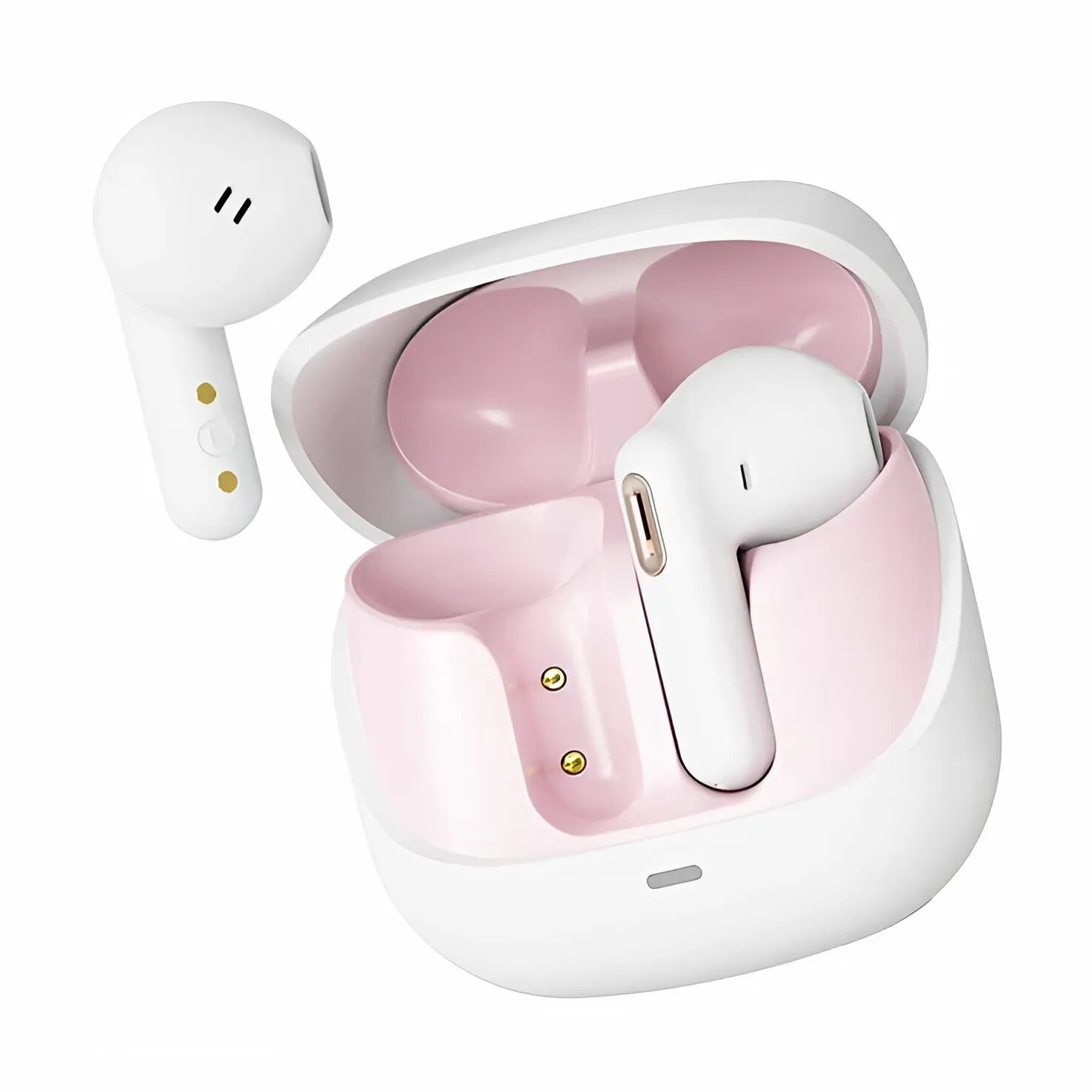 Беспроводные наушники ROCK S3 Mini Wireless Bluetooth Earphones розовые
