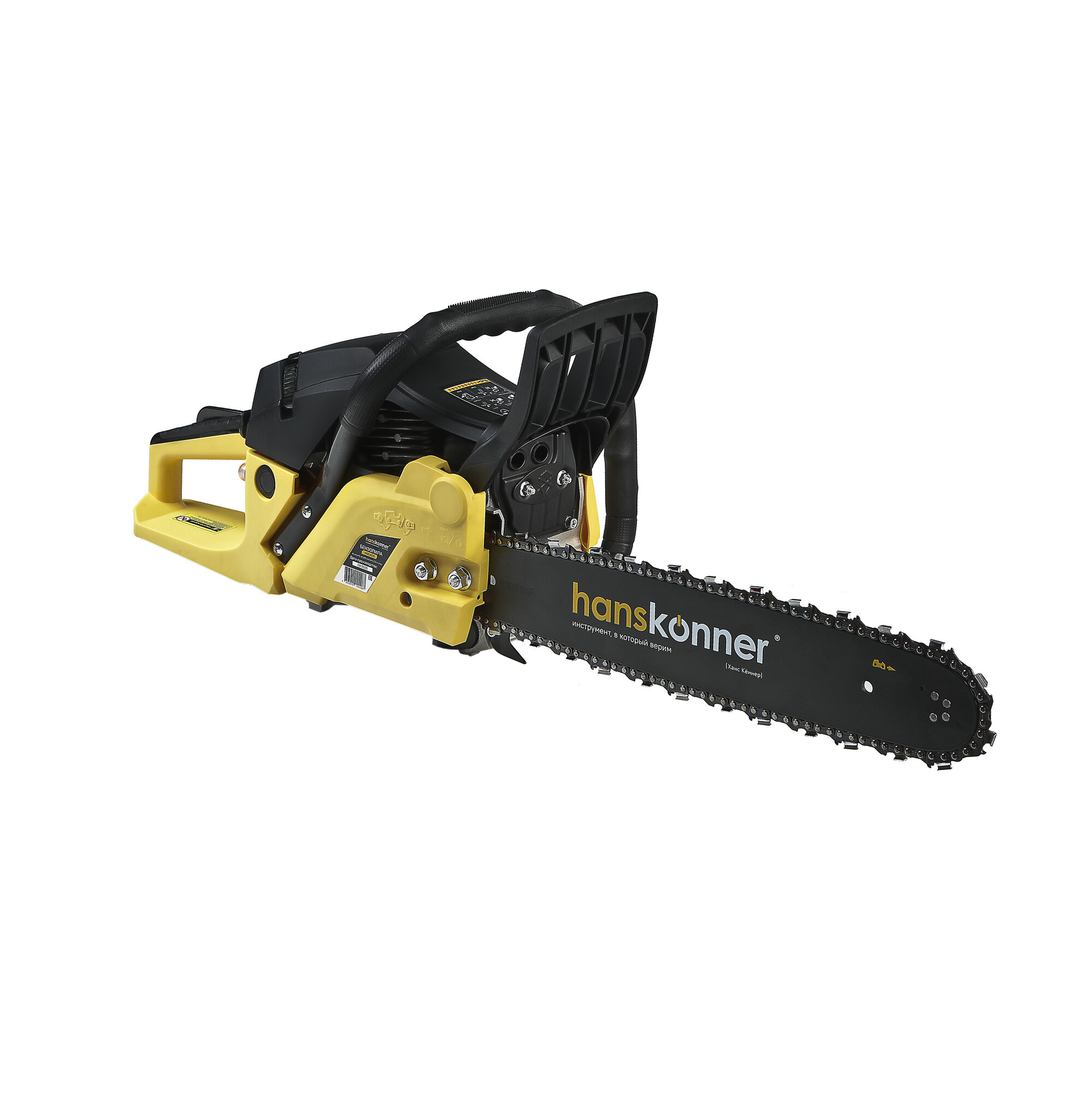 Бензопила "Hanskonner" HGC4516, мощность 1600 Вт, шина 40 см