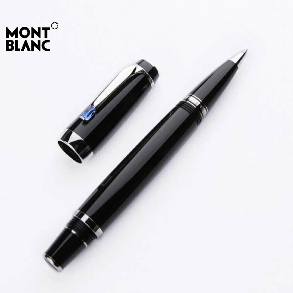 Montblanc Ручка Роллер, толщина линии: 0.7 мм, цвет: Синий, 1 шт.