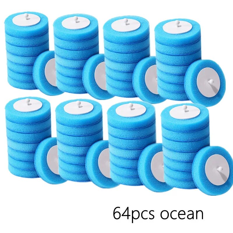 Одноразовые головки щеток для туалета OIMG 64pcs Ocean heads