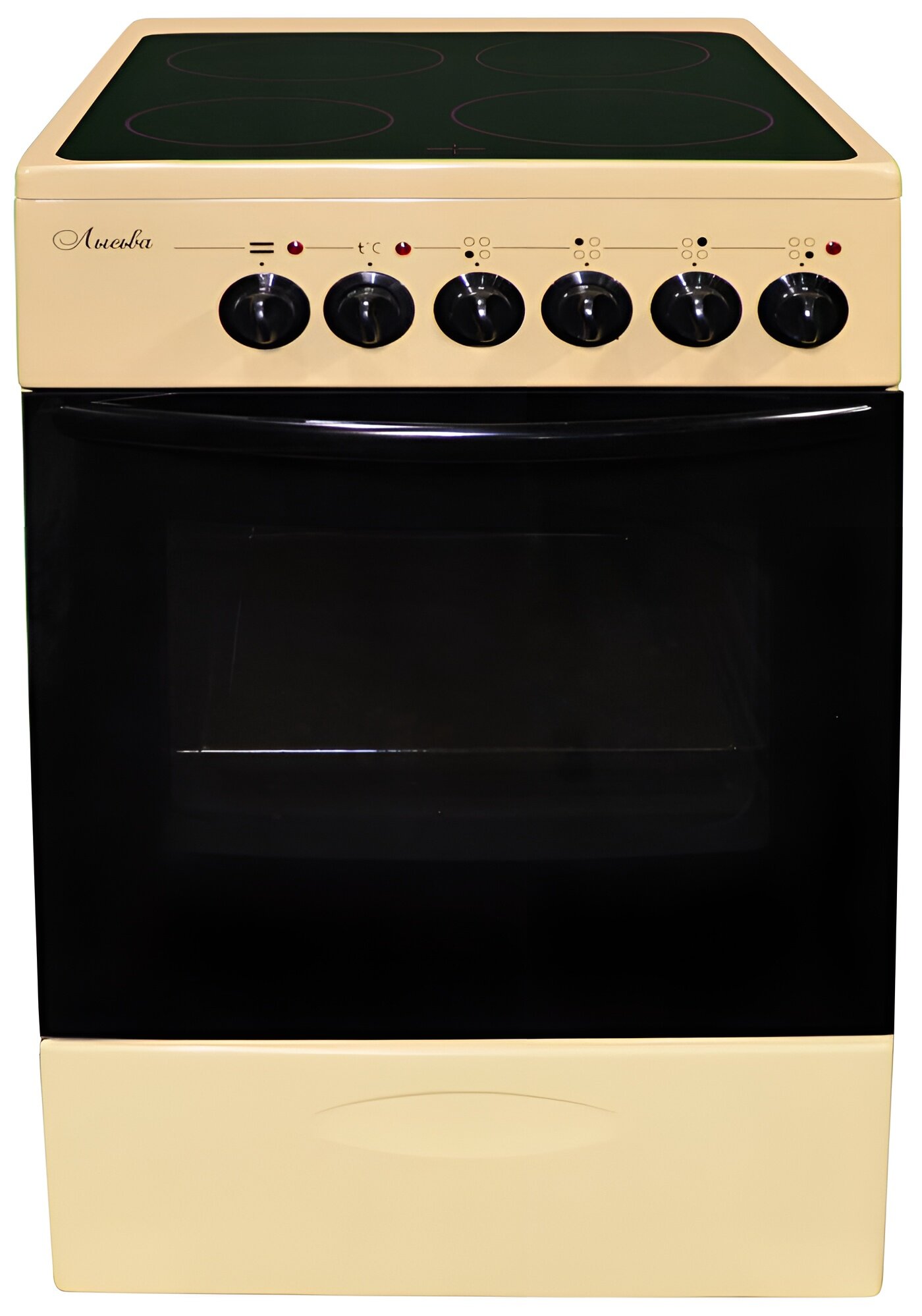 Электрическая плита Лысьва ЭПС 402 МС/EF4002MK00 кремовый стеклокерамика