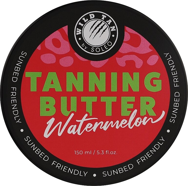 Soleo WILD TAN Carrot Tanning Butter крем баттер для загара арбуз 150 мл