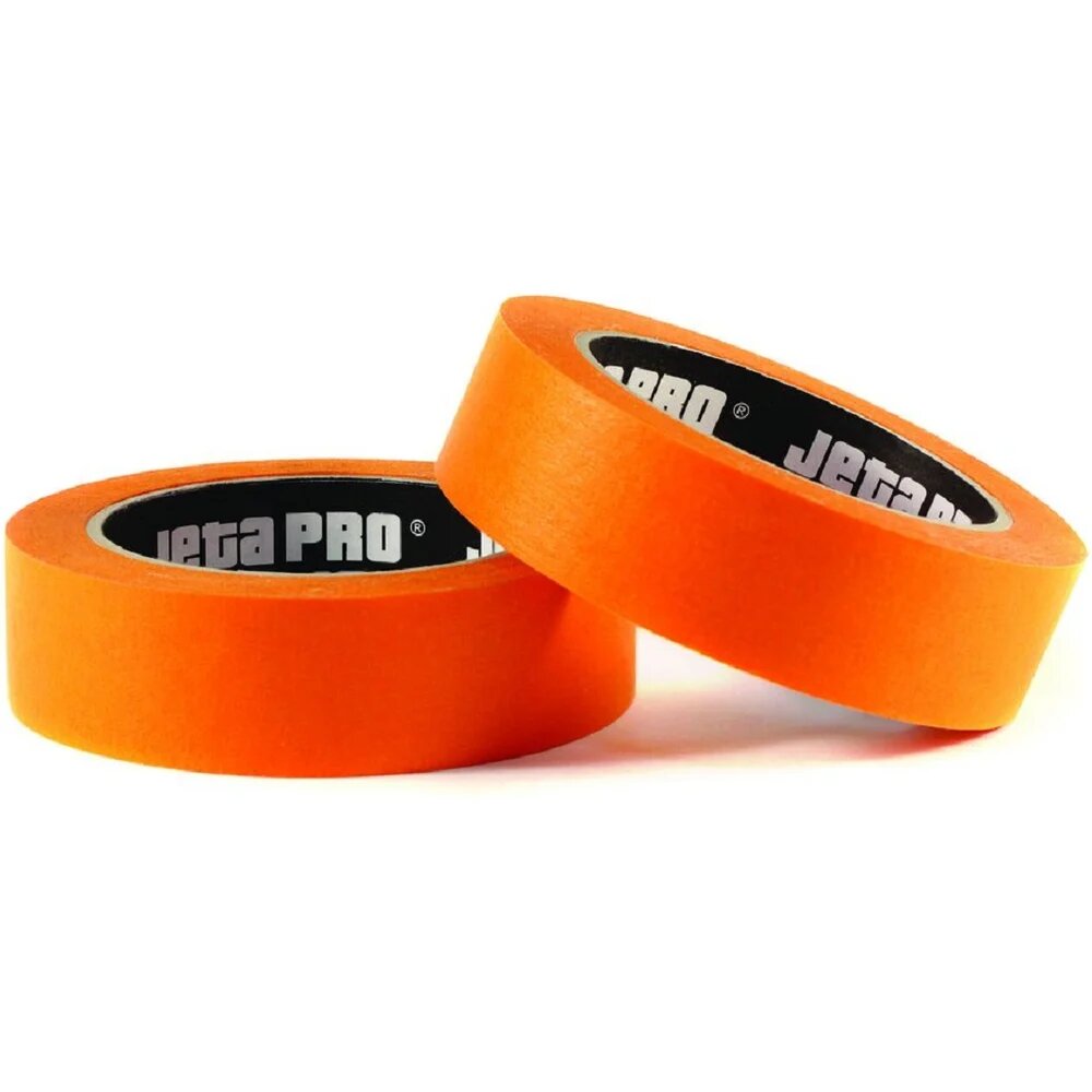 Jeta PRO ORANGE лента маскирующая, 80С-30мин, оранжевая, 25ммx45м/9 шт/ 58280/25