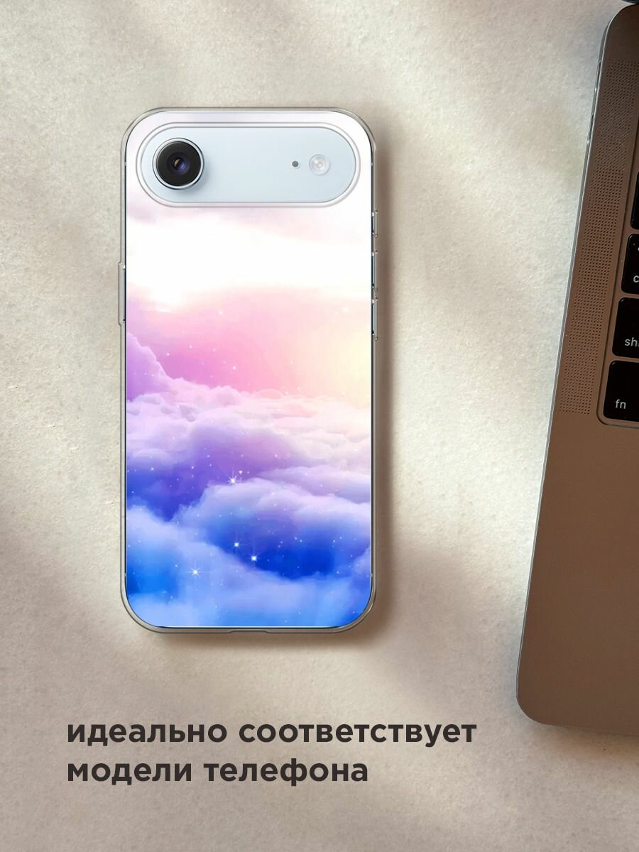 Силиконовый чехол на Apple iPhone Air / Айфон Айр с принтом "Небеса" — фото 1