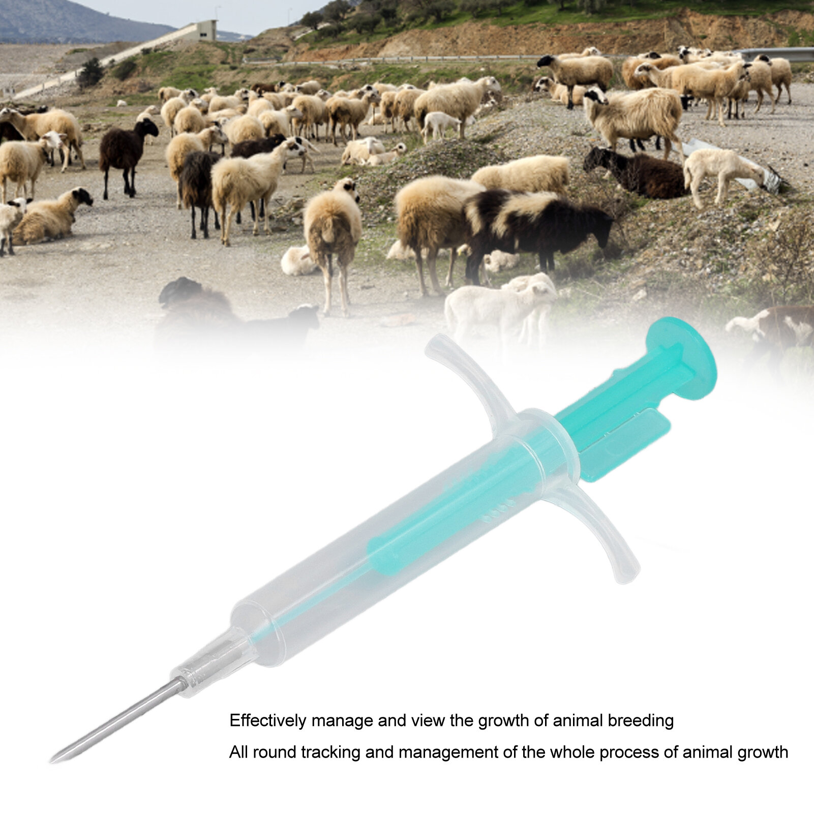 Микрочип для идентификации домашних животных 1,4x8 мм, легкий комплект имплантатов микрочипов CKU для кошек, собак, кроликов, свиней