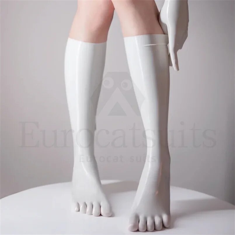 Латексное боди Eurocat Suits Белый, S, socks long white