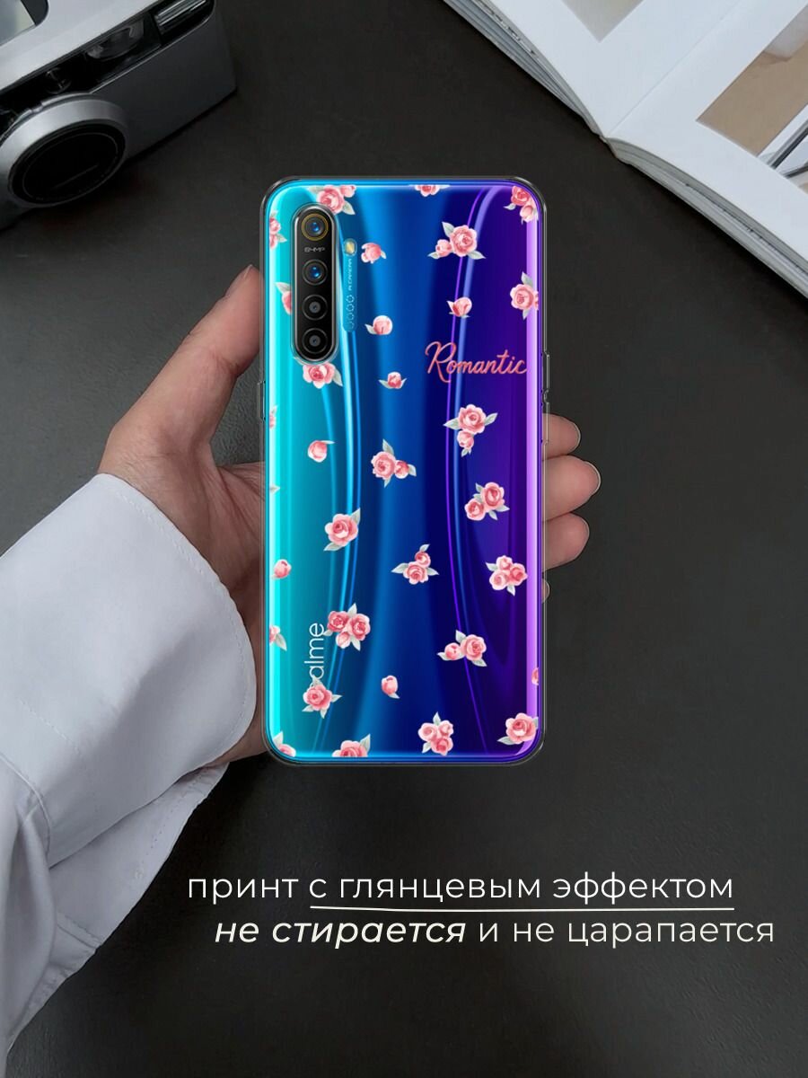 Чехол на Realme XT / Реалми XT с принтом "Romantic 3" — фото 1