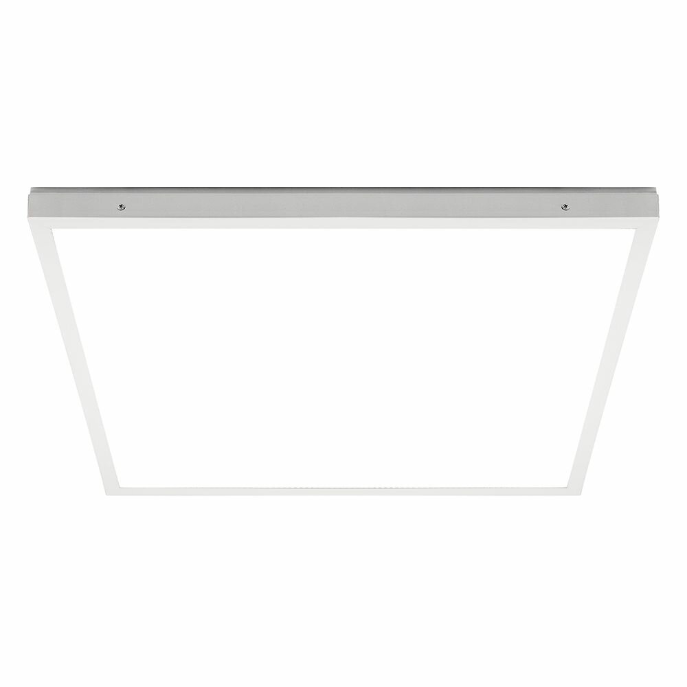 Универсальная светодиодная панель Feron MASTER+ ДВО 36W-4000К-595х595х40-опал IP54 KZS 48787