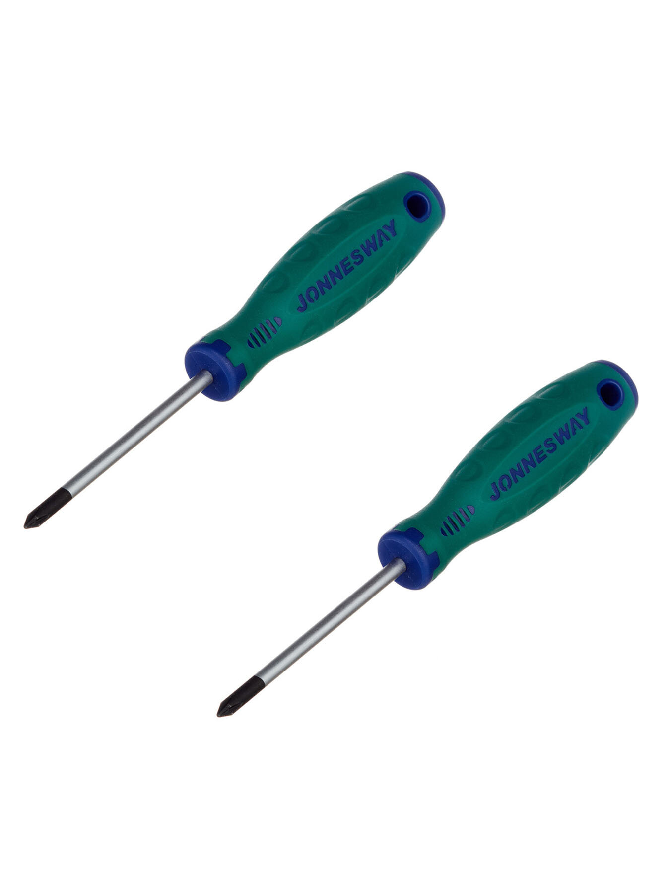 Отвертка PH1 80 мм крестовая Anti-slip grip (D71P180) (2 шт.)